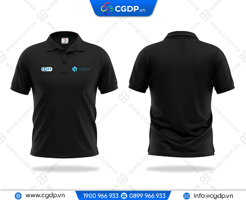 Mẫu áo thun đồng phục công ty công nghệ Htech đẹp quận 10